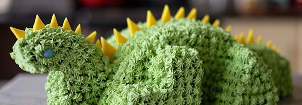 Dinosaur Cake | Bake With Stork