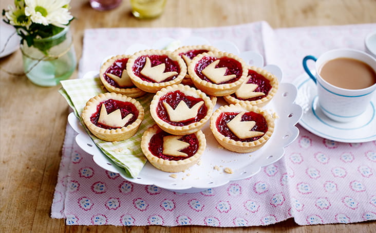 Royal Jam Tarts | Bake With Stork