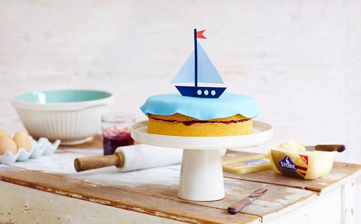 Boat Cake | Bake With Stork