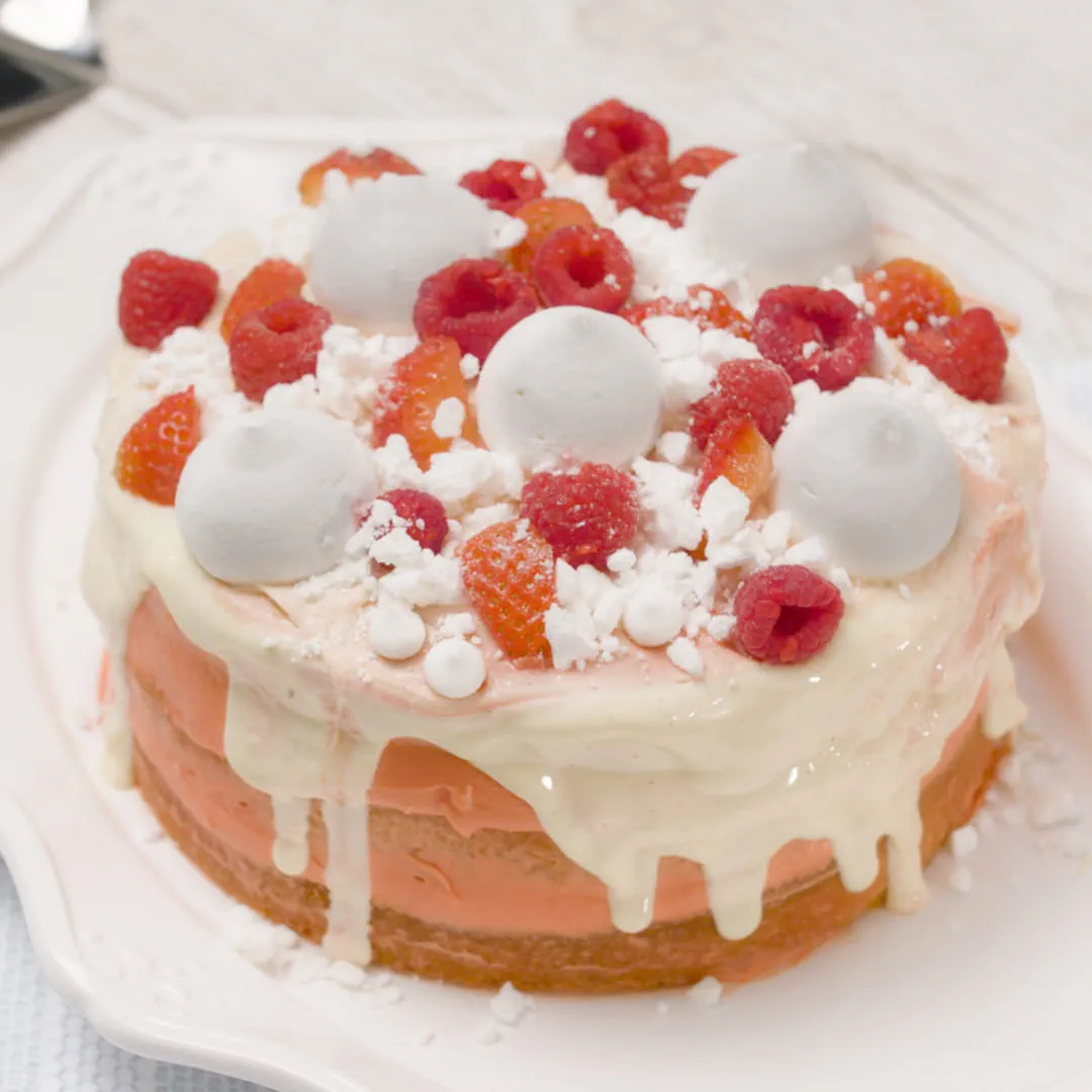Easter Eton Mess Cake | Bake With Stork